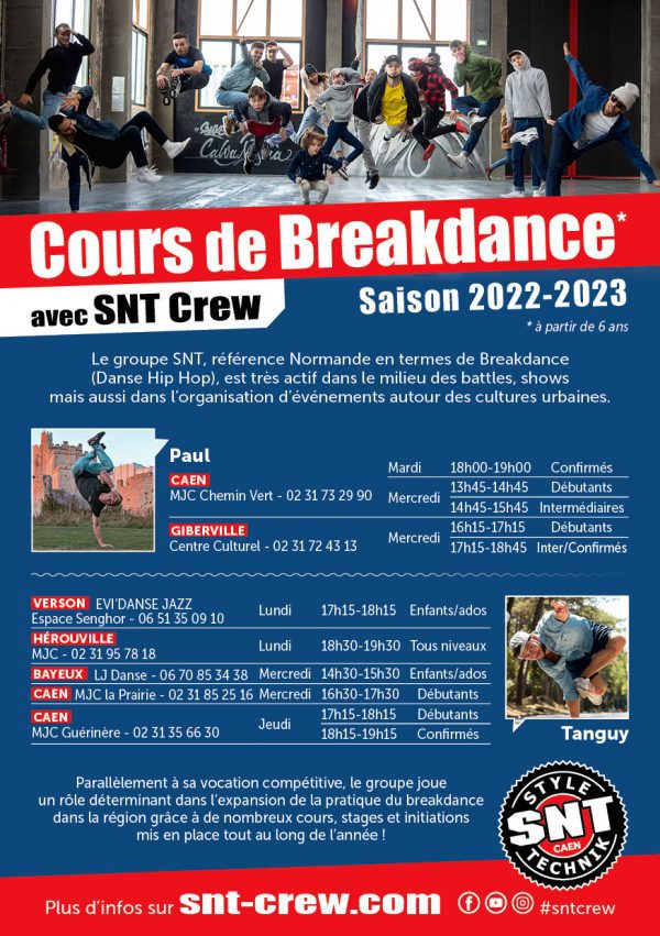 La Rentrée des Cours de Breakdance pour la Saison 22-23 | SNT Crew